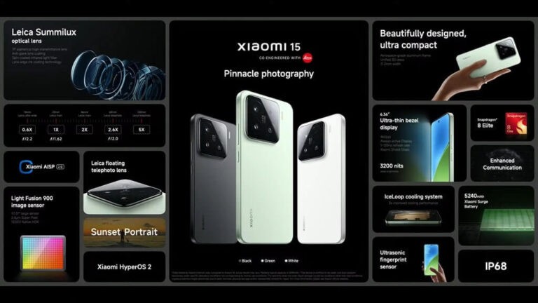 Xiaomi 15／スペック・発売日・販売価格・レビュー | SimChoice